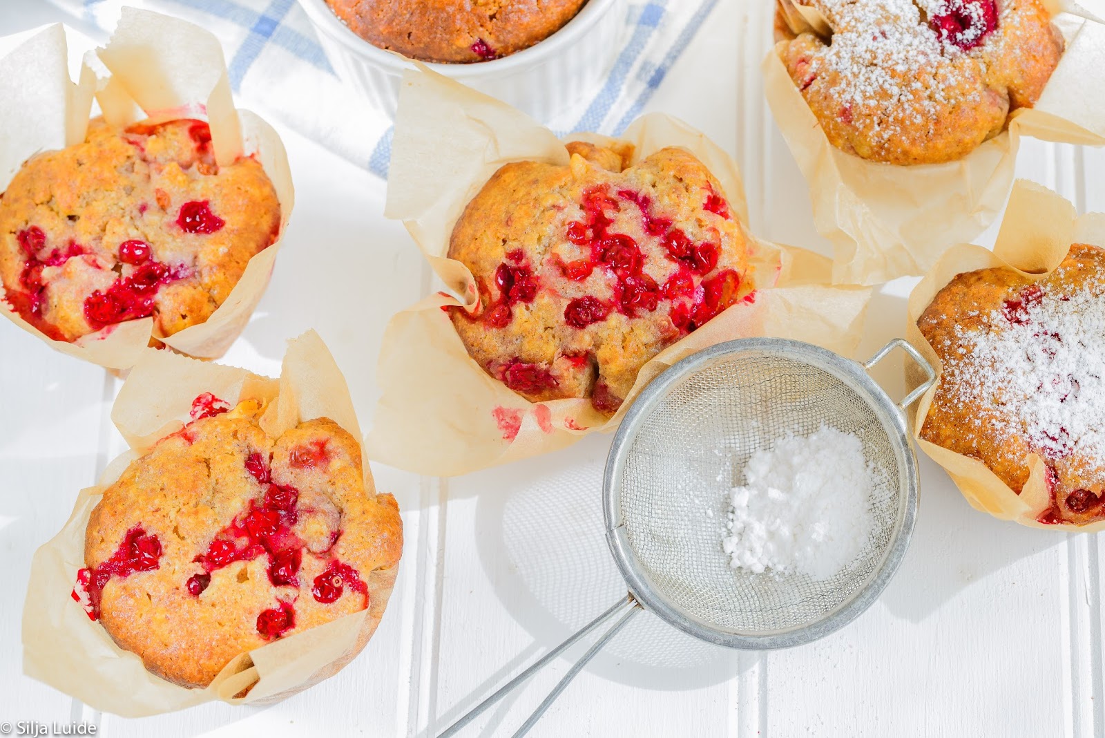 Silja, Food & Paris: Ülihead muffinid marjade, mandlijahu ja ...