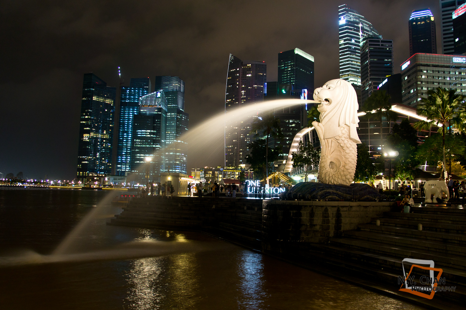 AI: Artificial Imagination: The Merlion - Night & Day