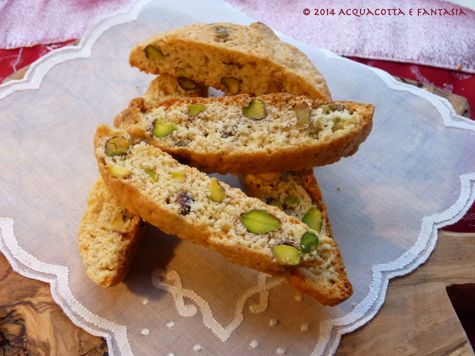 Tozzetti ai pistacchi