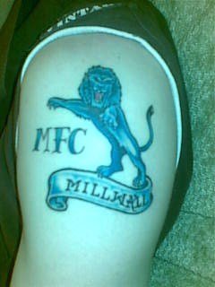 MILLWALL FOOTBALL CLUB: Millwall tattoo - 3