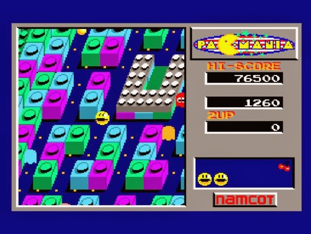 8 Bits Wiki: Pac-Mania Namcot 1989 (MSX)