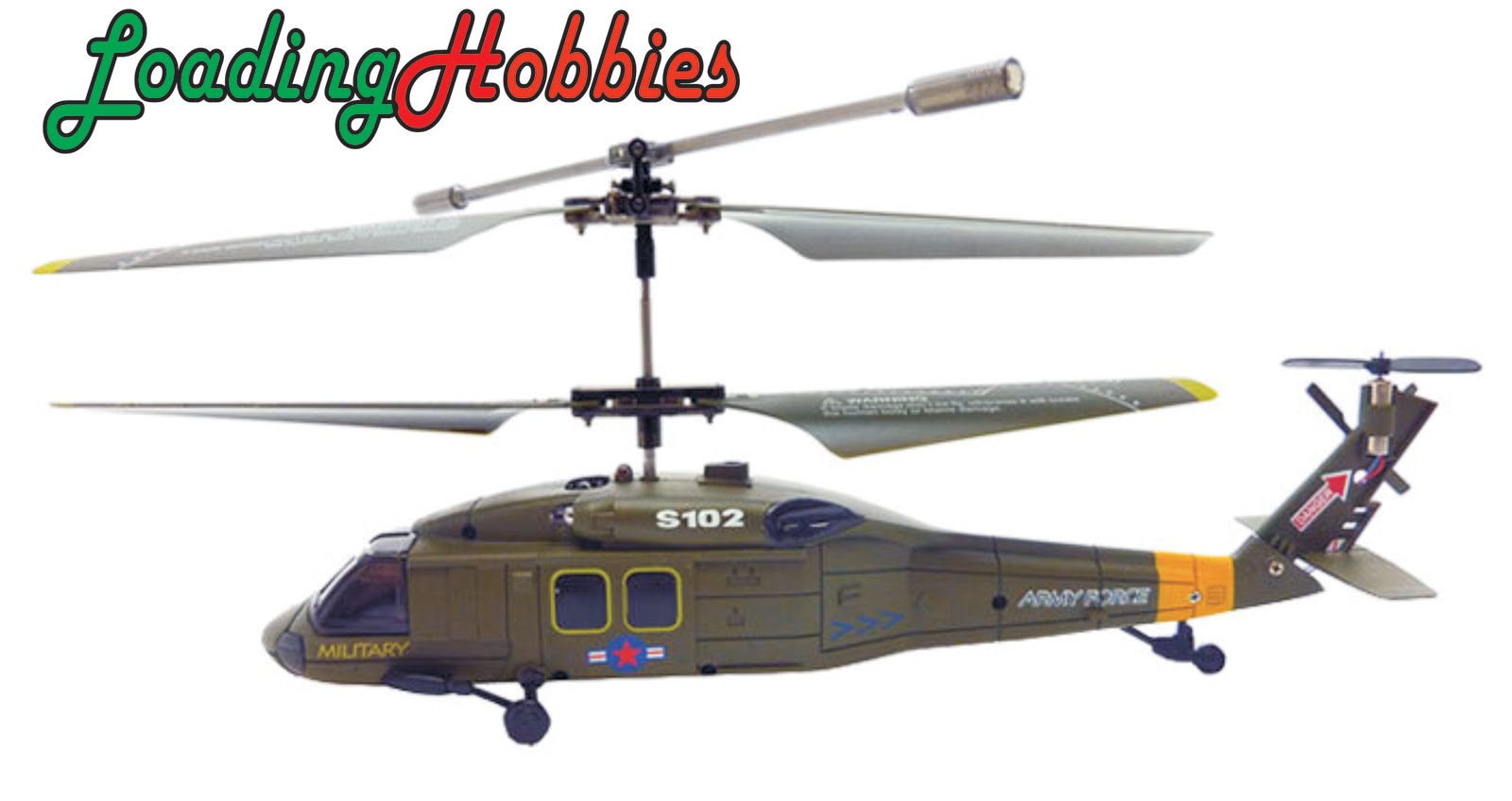 Loading Helicopteros: SYMA S102G Black Hawk