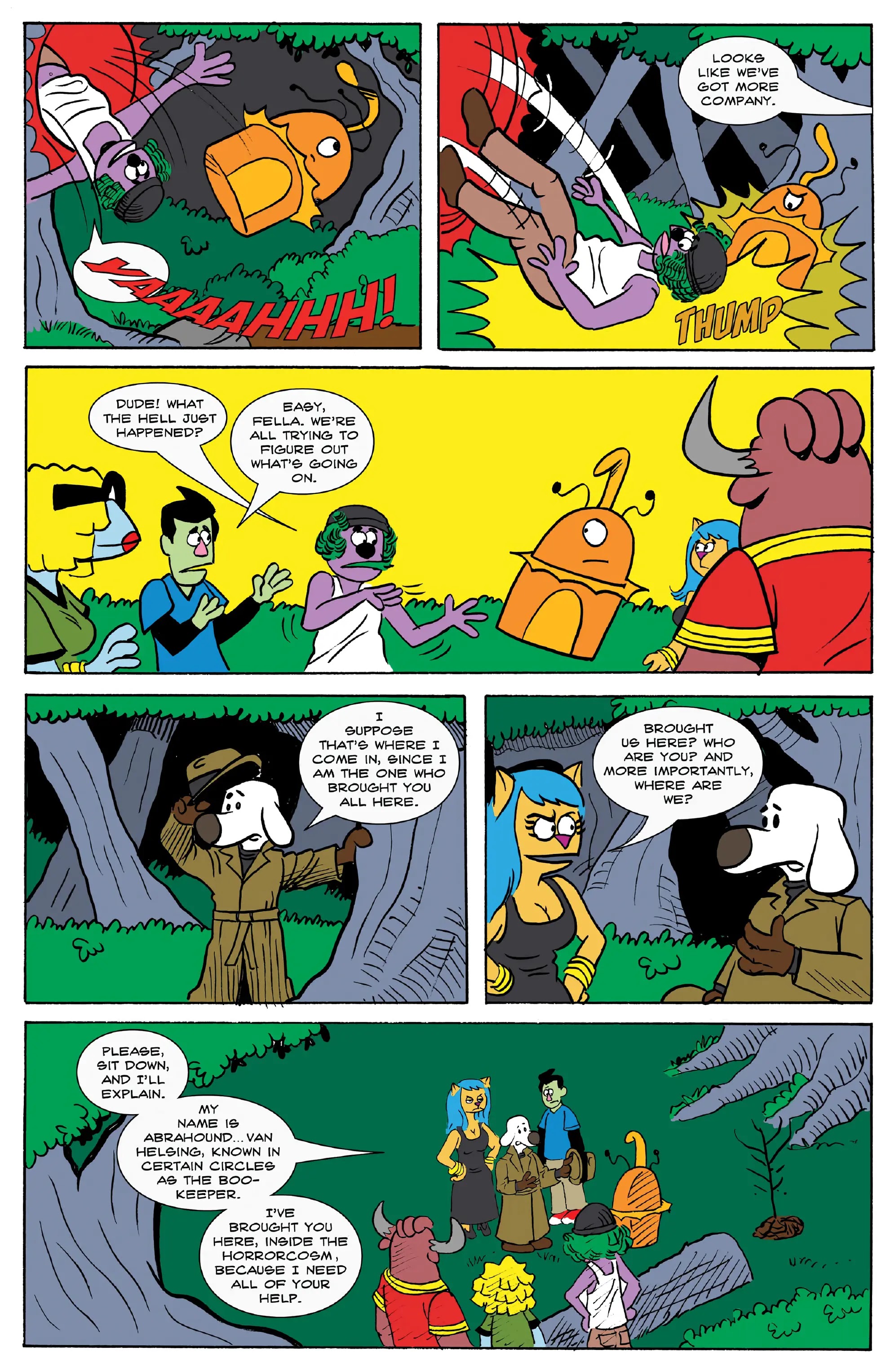 Cartoon Puppet Horror Theater 001 (2023) - Read All Comics Online