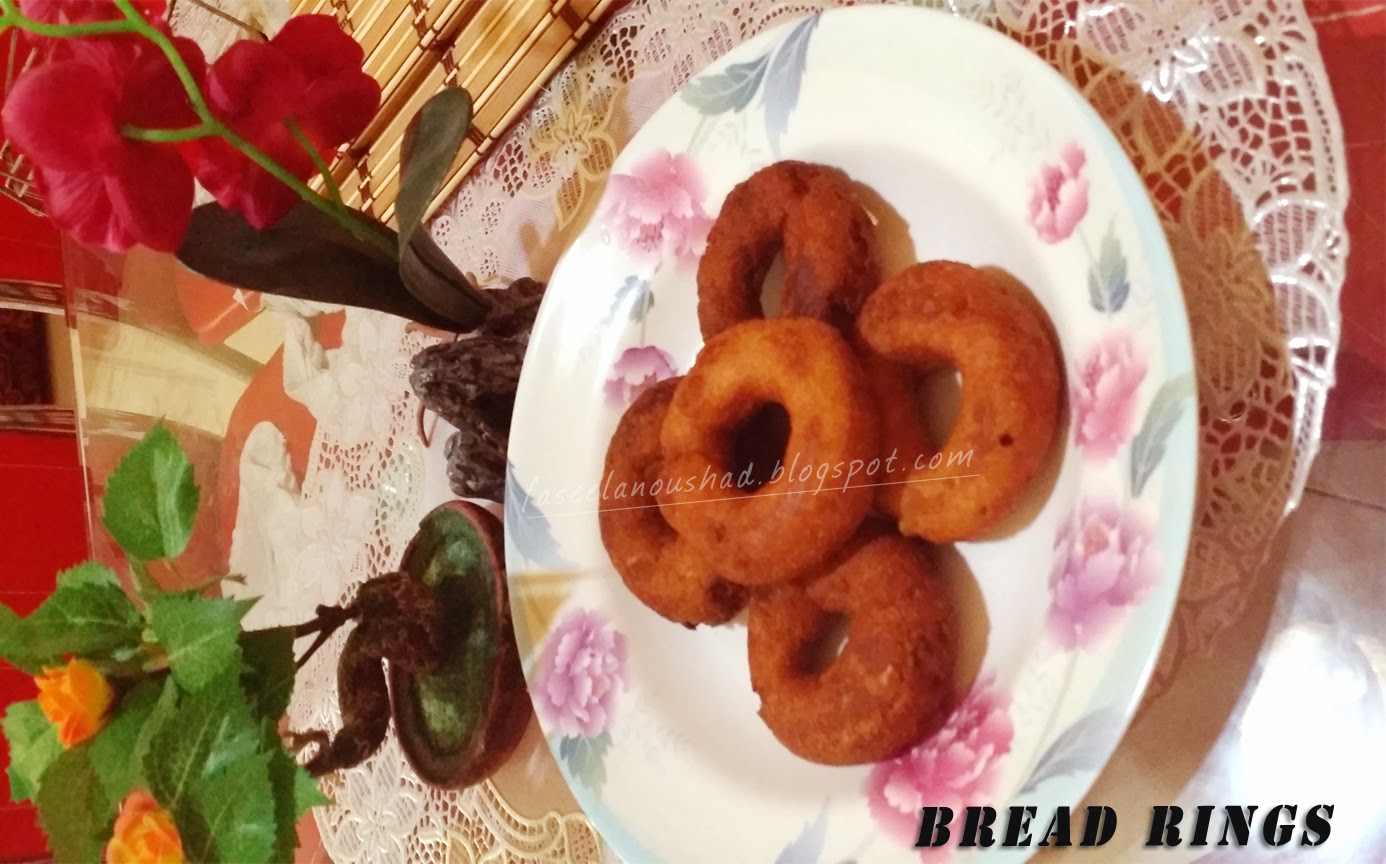 GOOD FOOD ENDS WITH GOOD TALK: Bread Rings