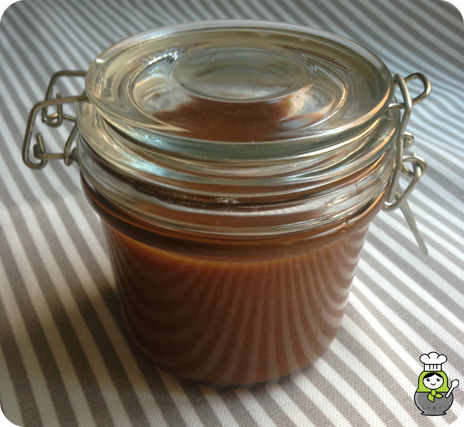 Crema de caramelo de mantequilla salada: Salidou - Vuelta y Vuelta