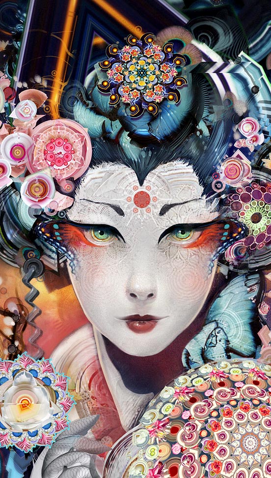 Yellowmenace: ART: Android Jones - Asian Influences