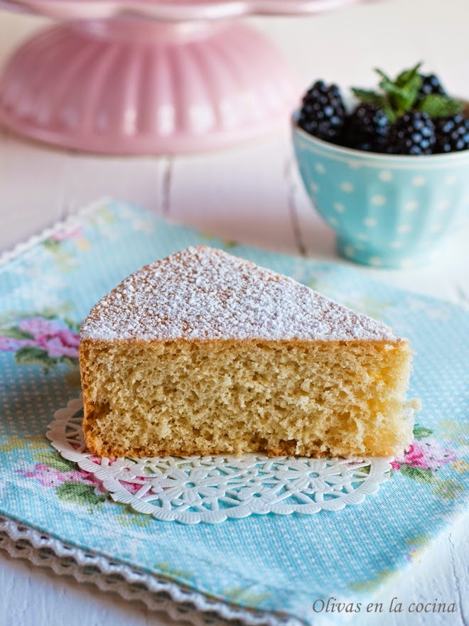 Bizcocho Genovés o Genovesa | Olivas en la cocina