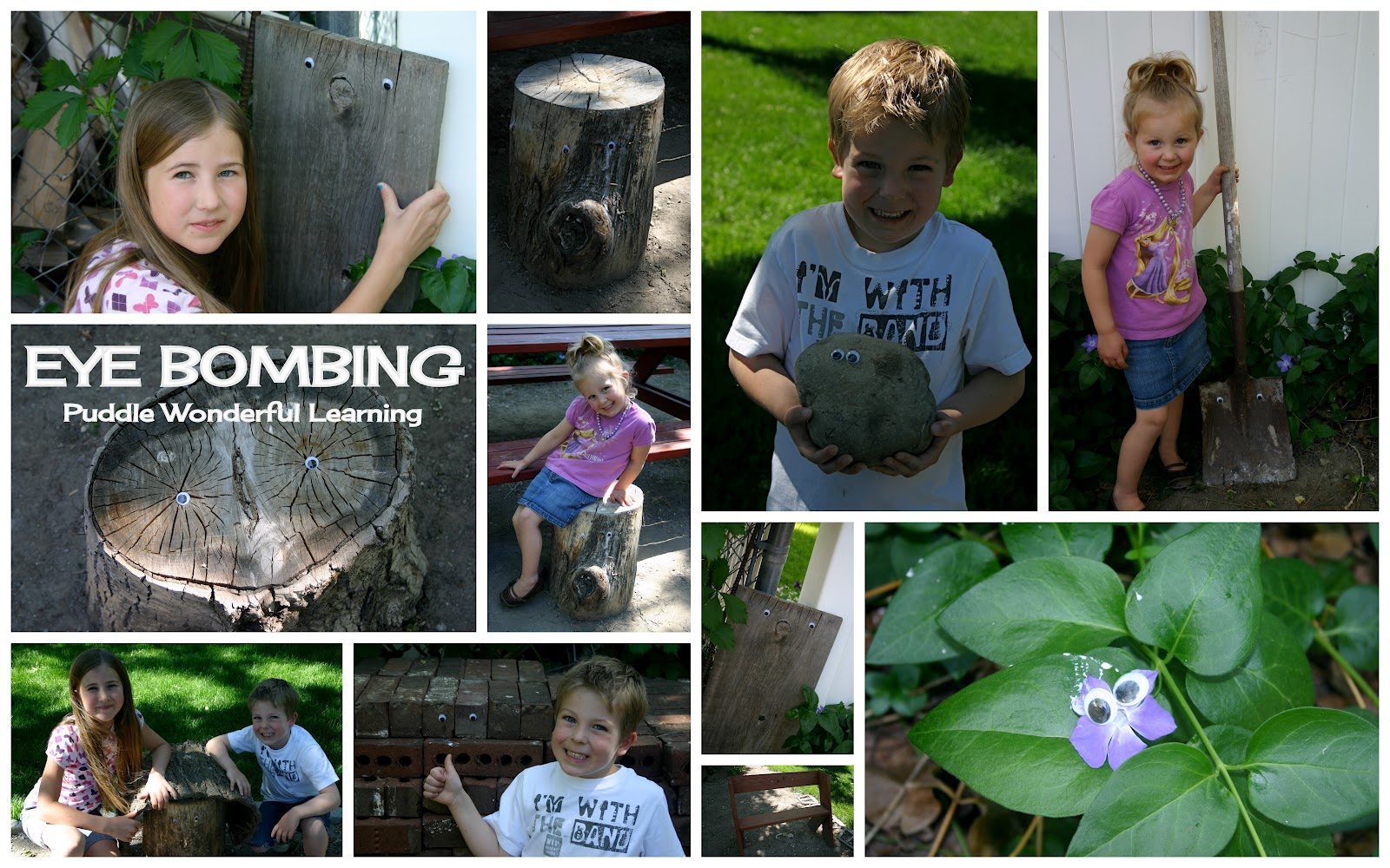 Puddle Wonderful Learning: Elementary Activities: Eye Bombing