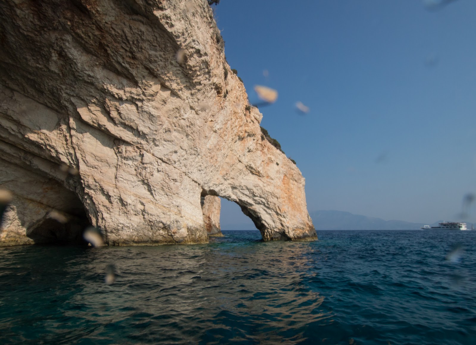 The Friedmans' Travel and Photos: Greek sailing, day 5 - cliffs and ...