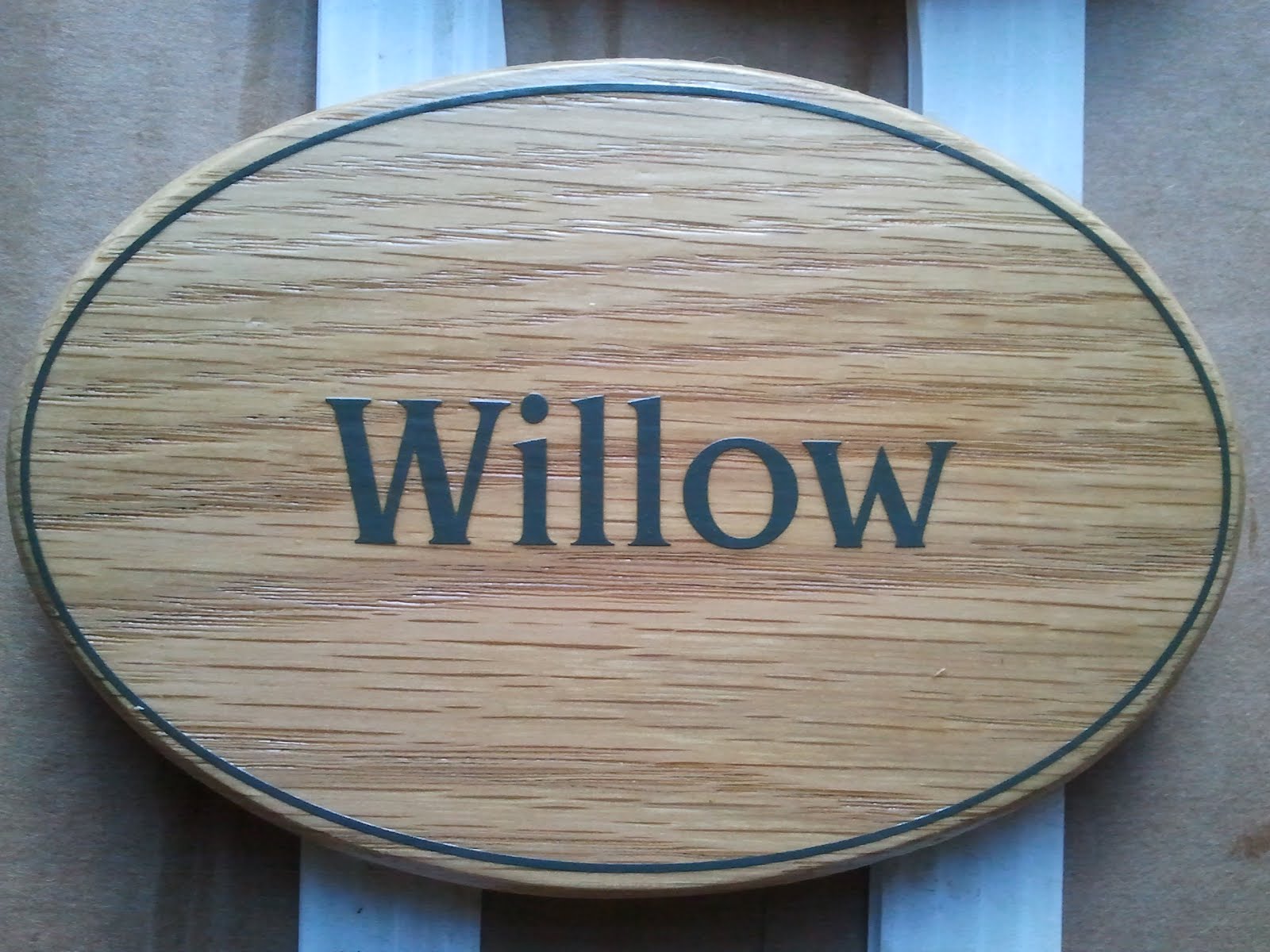 The Green I Signs Blog: Wooden hand made door signs supplied & fitted ...