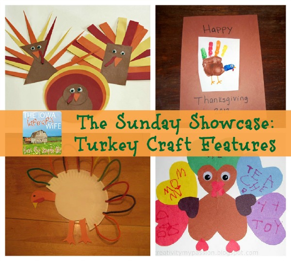 The Iowa Farmer's Wife: The Sunday Showcase: Turkey Crafts