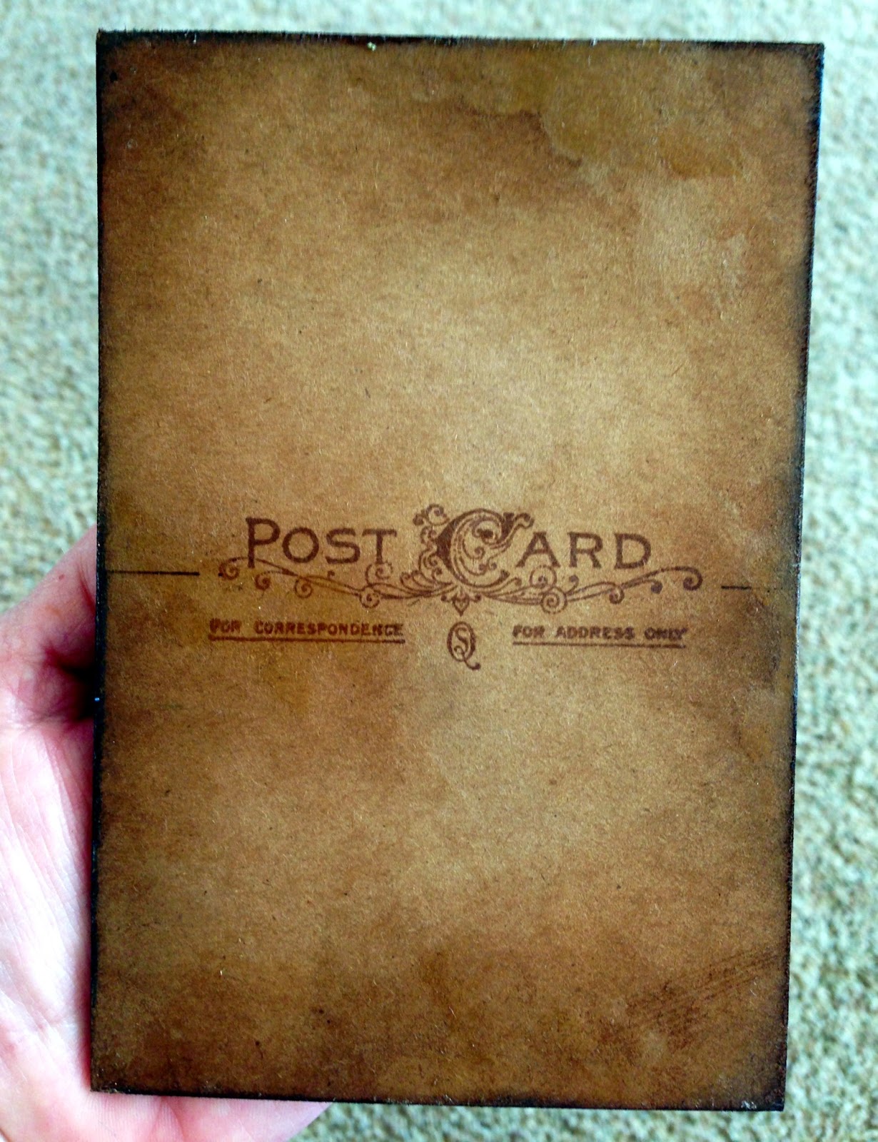 CREATIVITY IS CONTAGIOUS: SHABBY CHIC VINTAGE POST CARDS