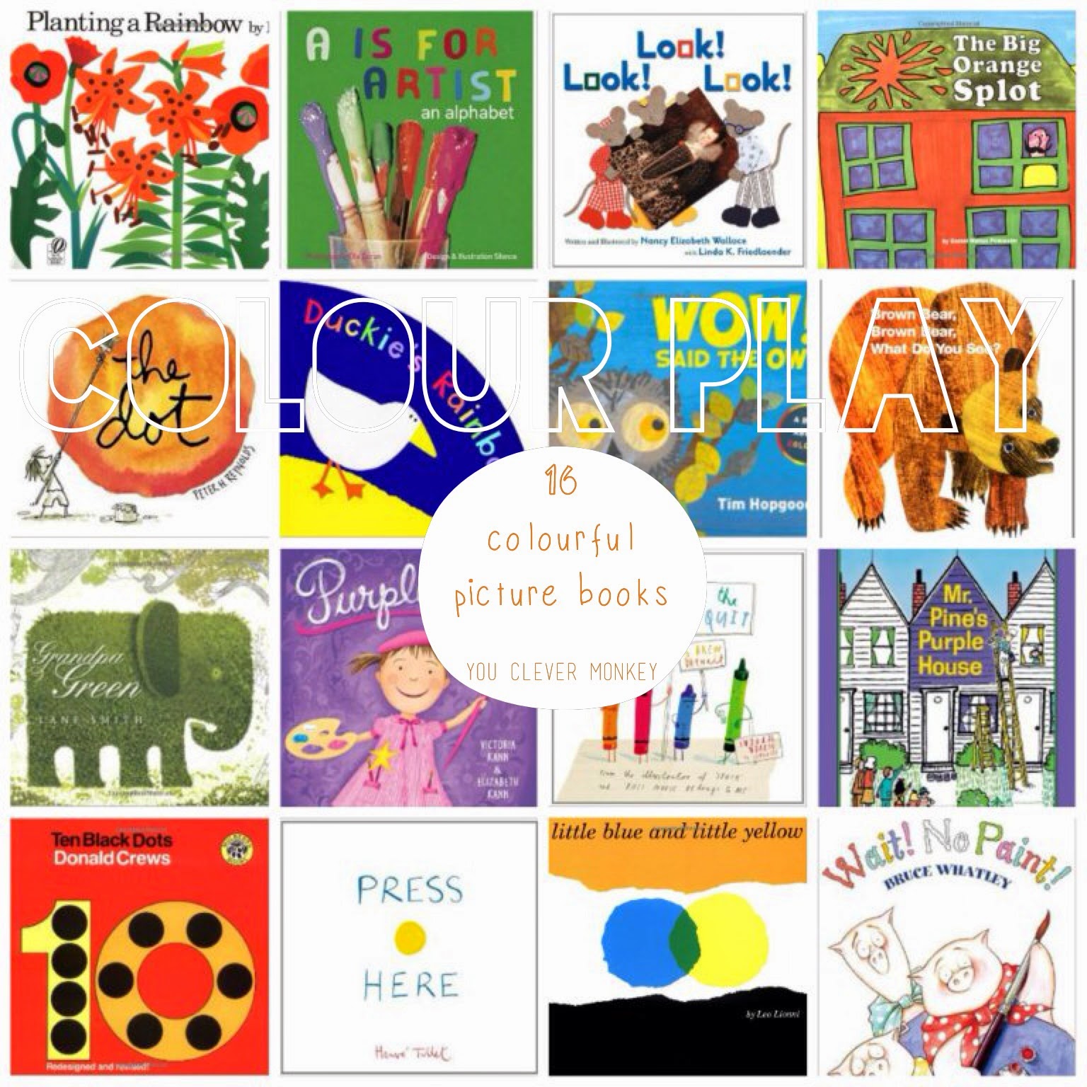 PERFECT PICTURE BOOKS FOR TEACHING CHILDREN ABOUT COLOUR | you clever ...