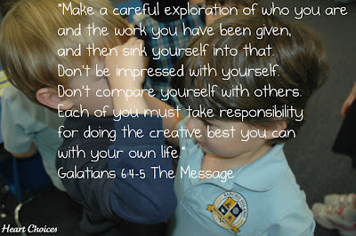 Heart Choices: Be Who God Created You To Be