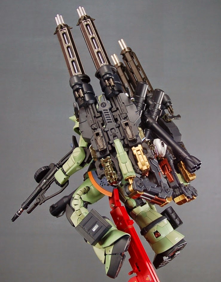 Custom Build: MG 1/100 Zaku II "Full Armor Custom Variation"