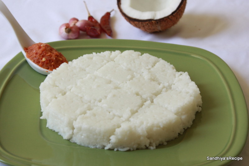 Sandhiya's Cookbook: Kiri Bath with Lunu Miris | Srilankan Milk Rice ...