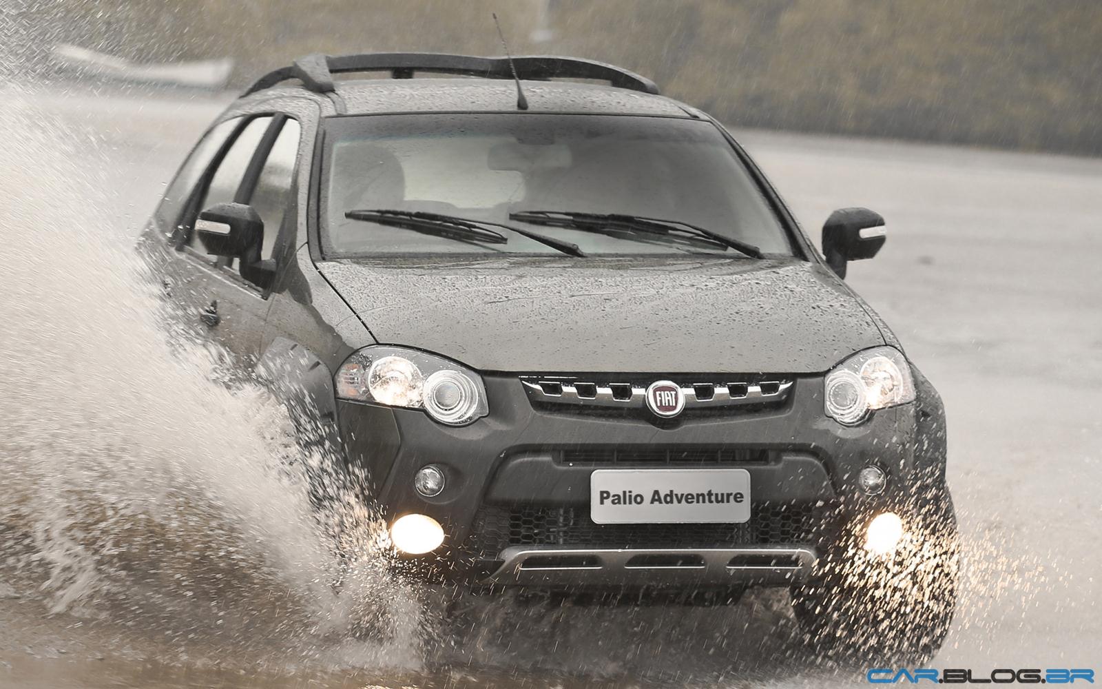 Novo Fiat Palio Weekend 2013 Attractive, Trekking e Adventure: fotos ...