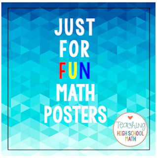 Bulletin Boards for High School Math | Teaching High School Math
