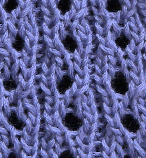 Single Eyelet Rib Stitch | The Weekly Stitch