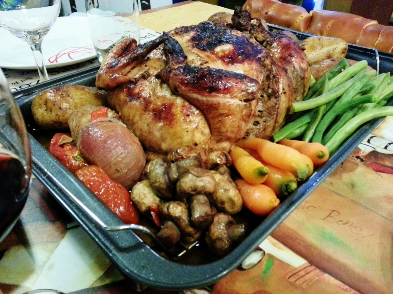 TAGUARITA GOURMET ARTE CULINARIO: Pollo deshuesado relleno, con carne ...