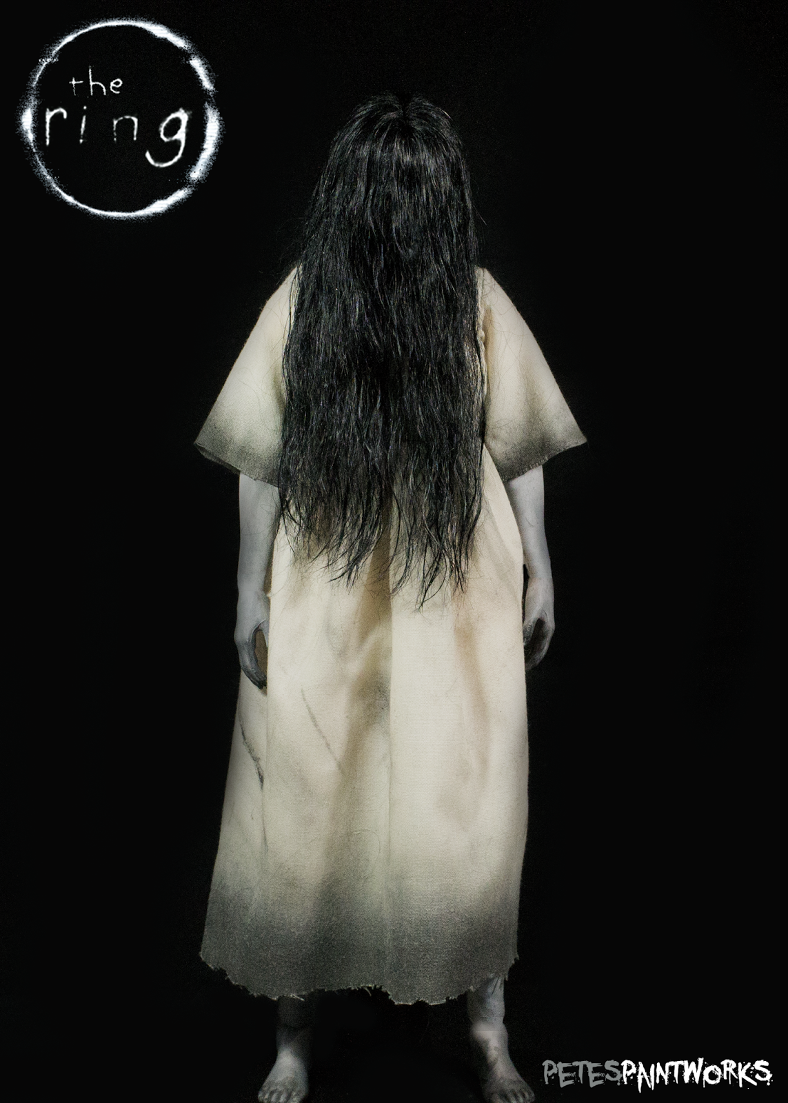 Petes Custom 1/6 Figures: Samara from The Ring full figure.