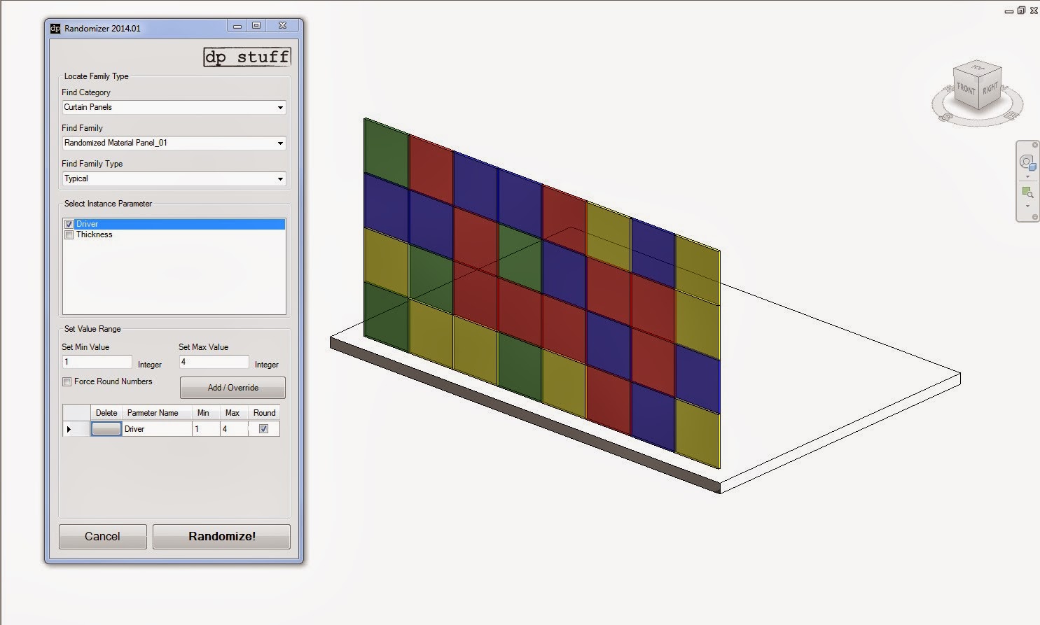 Phil-osophy in BIM: Randomize Color and Material in Revit