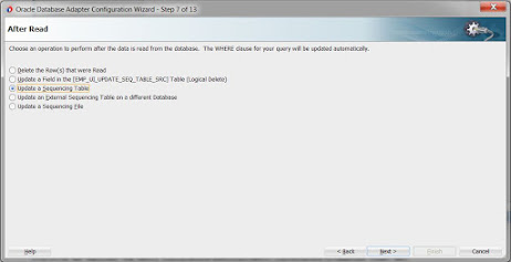OSB : DB Adapter-Poll - Update sequencing table using Oracle Service Bus 12c
