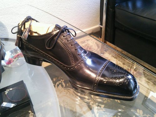 The Shoe AristoCat: Galoshed Balmoral Oxford from Japan - Yuki Shirahama