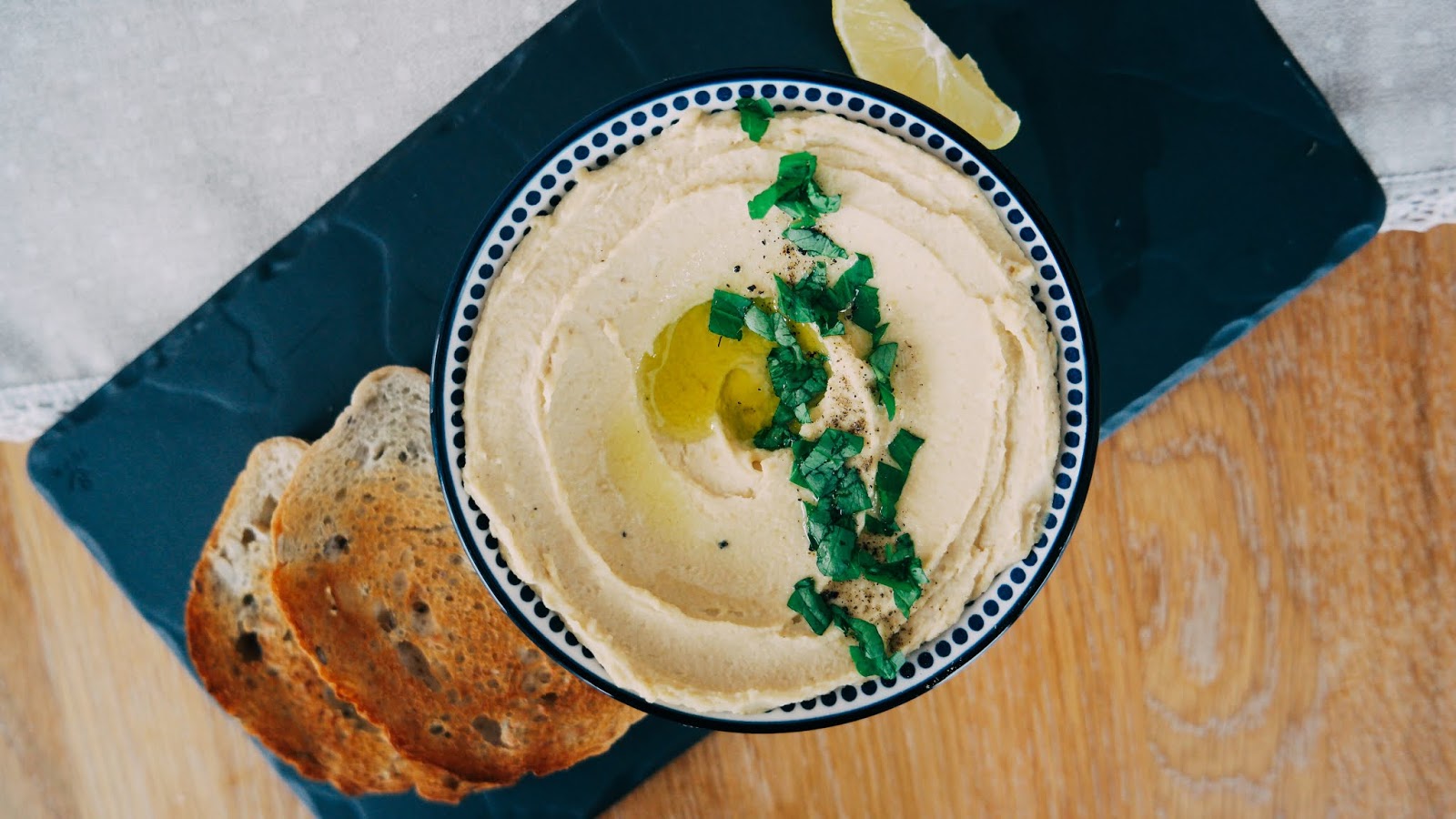 Kā pagatavot humusu - recepte + video - Betijas kūkas