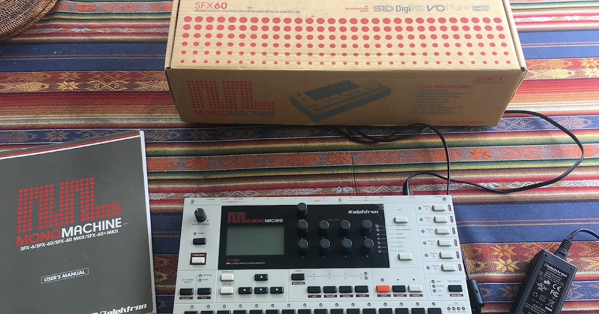 MATRIXSYNTH: Elektron Monomachine SFX-60 + MKII SN I11031492-57