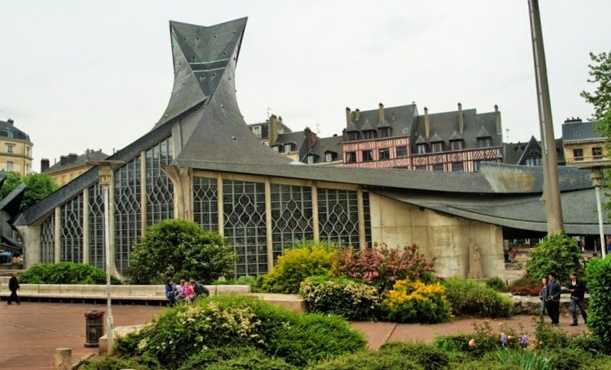 ART and ARCHITECTURE, mainly: Rouen's Joan of Arc Museum - opened in 2013