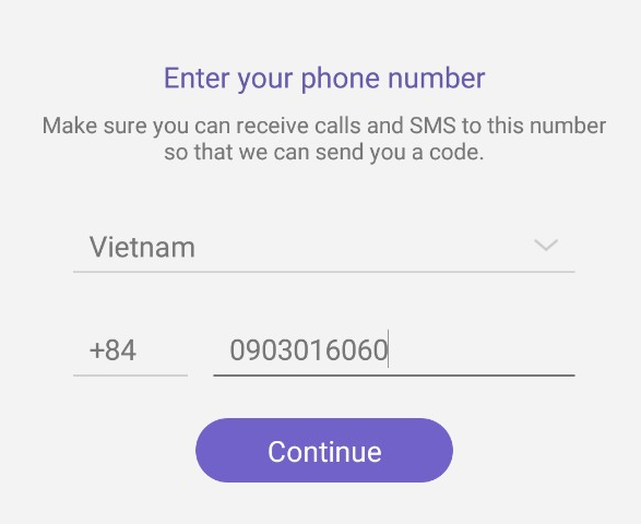 Hijack a Large Set of Random Accounts using Activation Code in Viber Mobile
