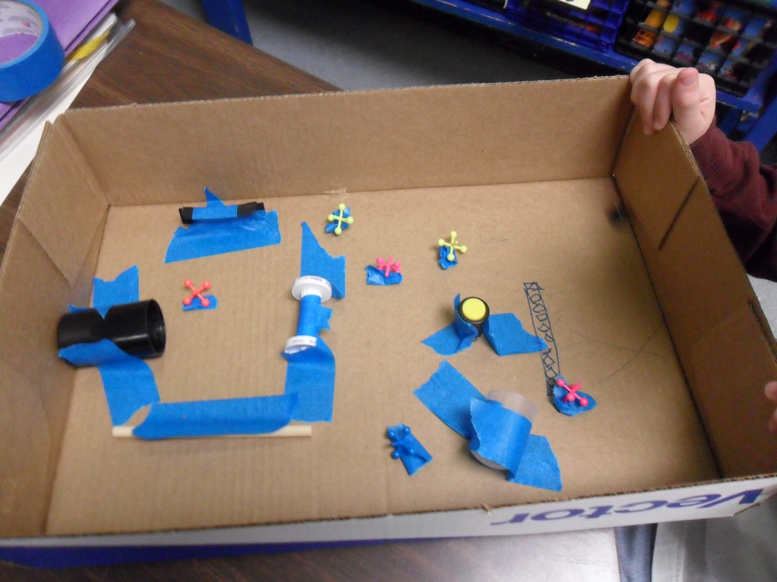 OT Tools for Public Schools: Fine Motor Obstacle Course