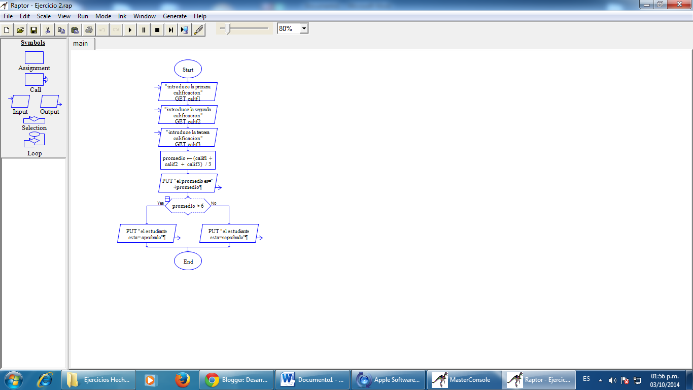 Desarrollo Software de Aplicacion Utilizando Programacion Orientada a Objetos: Diagramas de flujo