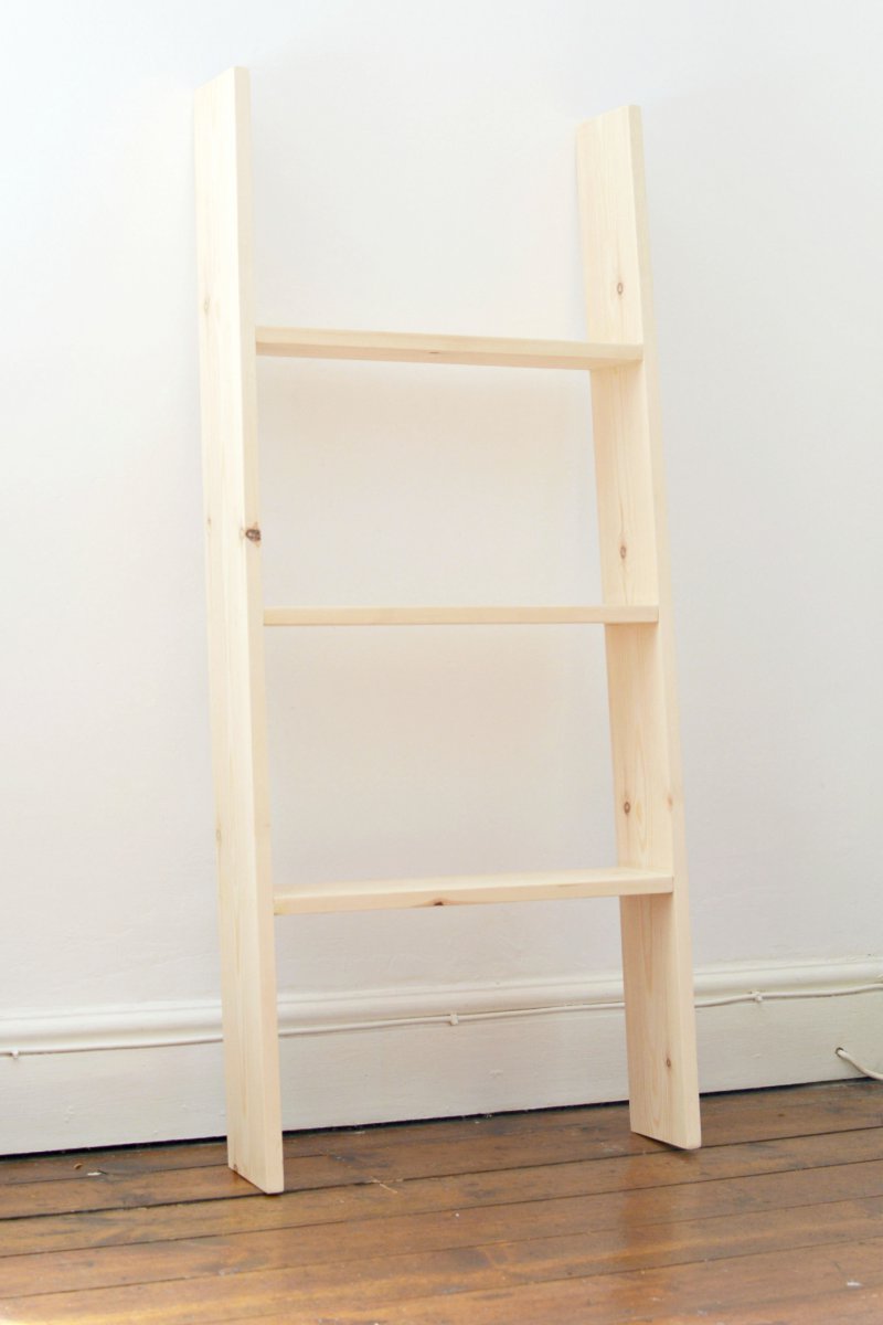 Diy a frame ladder shelf plans - choosemery
