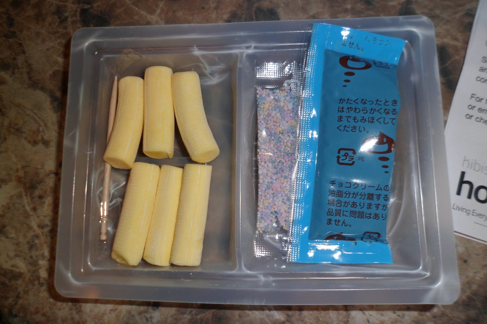 Stick candy- banana flavoured - My paradise