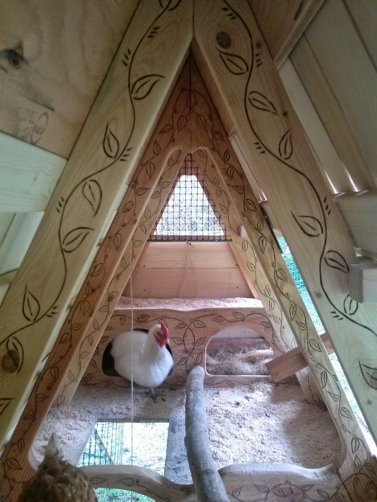 Ben's Natural Building: Redesigning the Chicken Ark: Unadilla Community ...