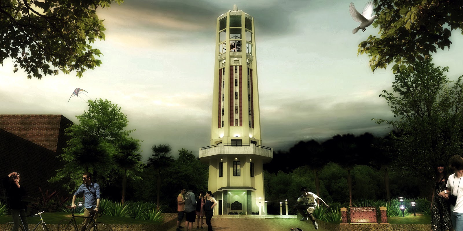 U.P. Carillon: 3D Visualization Part 2