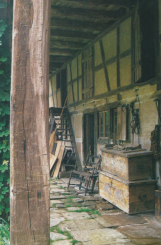 La Pouyette....: A truly authentic Country Look - Une Ferme Alsacienne