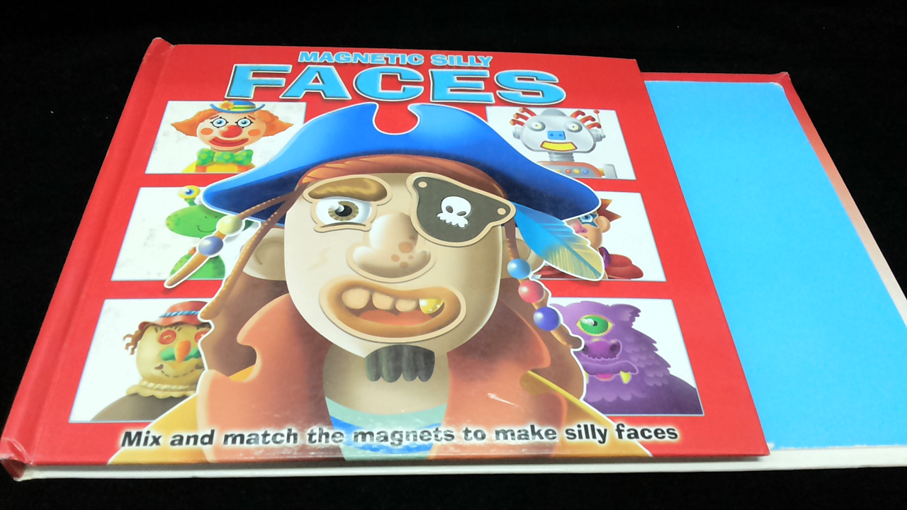 Kid Books Blog: 236.Magnetic Funny Faces / Magnetic Silly Faces