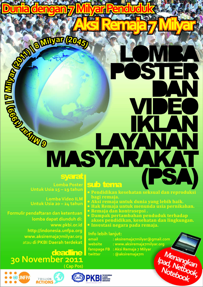 Lomba Poster dan Video Iklan Layanan Masyarakat | Deadline 30 November ...