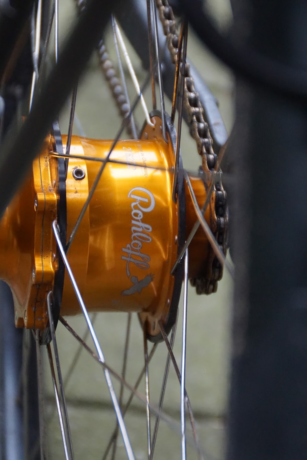 Met fiets en camera op pad.: *De Rohloff naaf