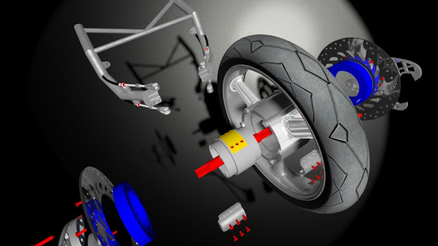 wind and water and earth: Hub center steering