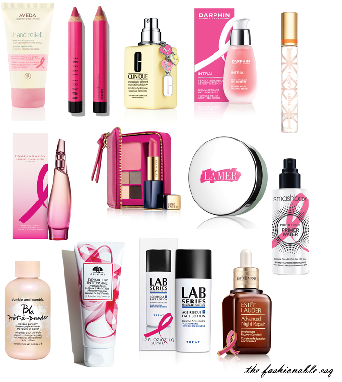 The Fashionable Esq: GO PINK! PRODUCTS YOU CAN PURCHASE TO HELP FIND A ...