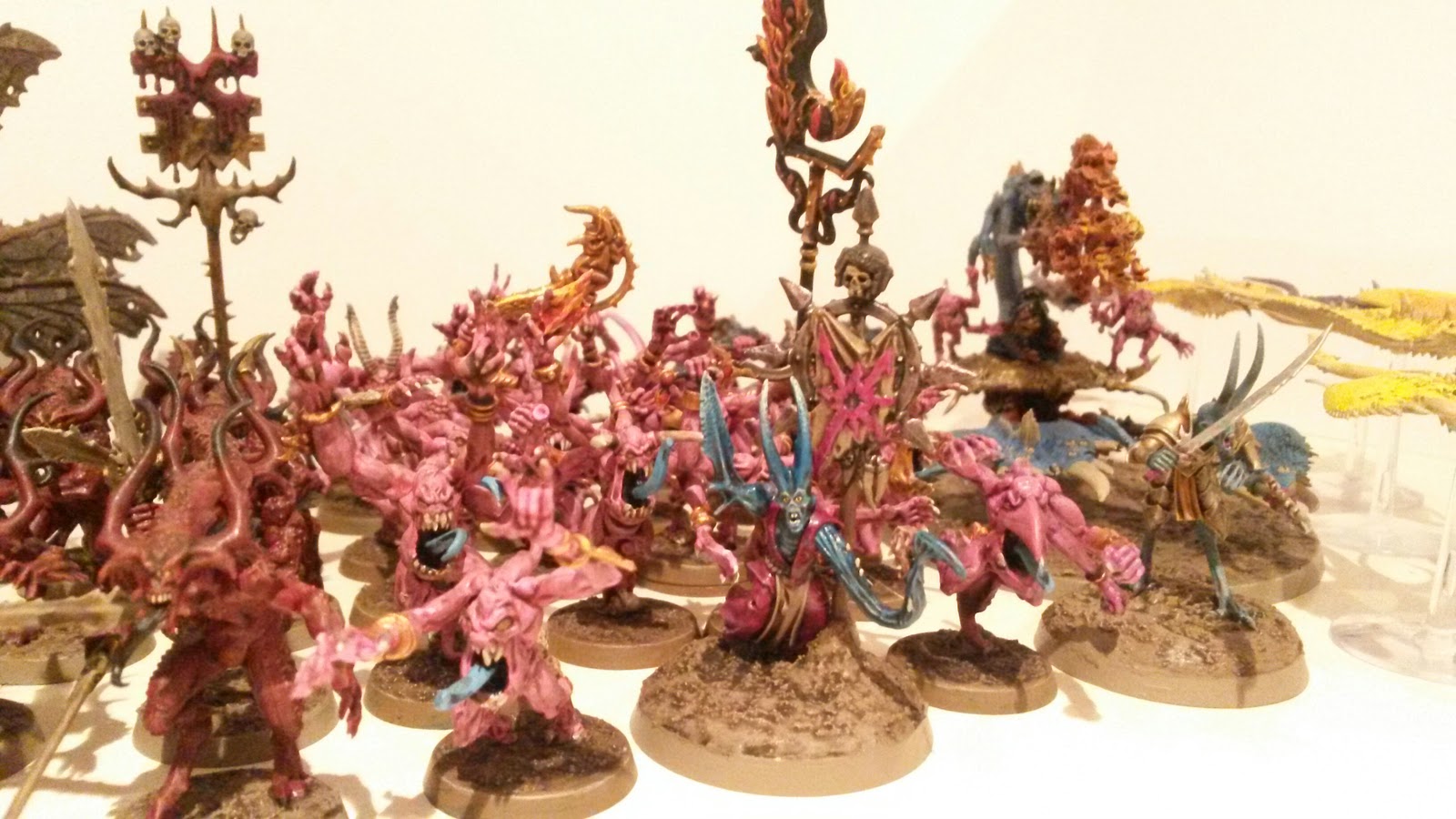 Lectitio Divinitatus: Chaos Daemons: Army In Progress