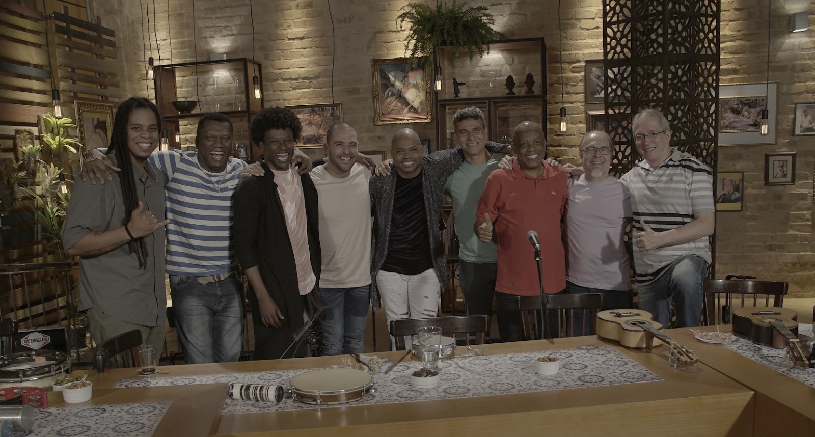 Dupla Prettos Participa Do Programa Samba Na Gamboa Deste Sábado Na Tv