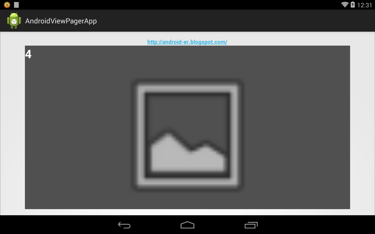 Android Er Example Of Viewpager With Custom Pageradapter