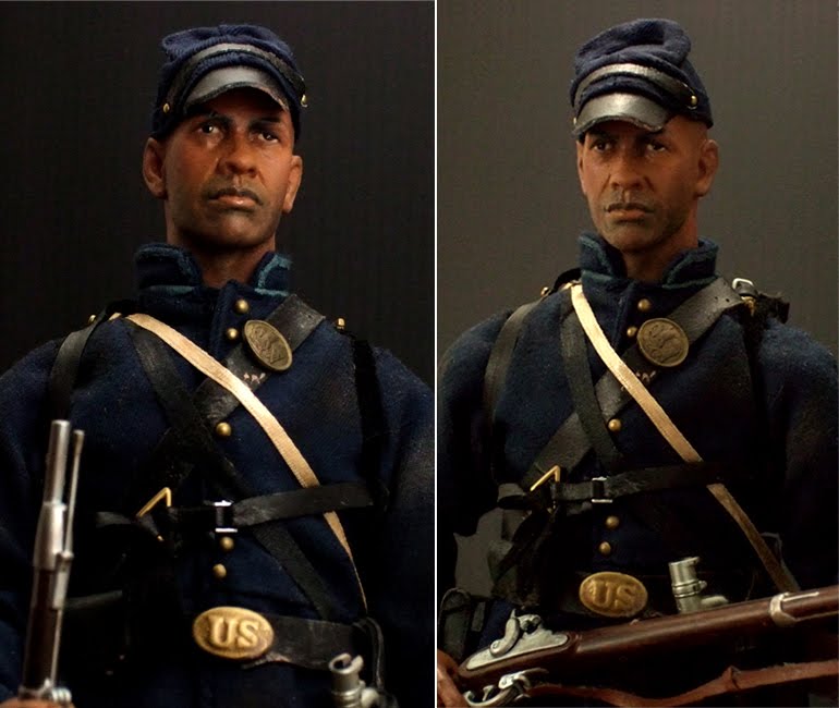 Six Ice Cubes Artwork: Denzel Washington 1/6 Glory Figure