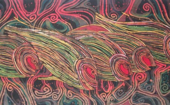 THE USE OF LINES IN THE BATIK PROCESS