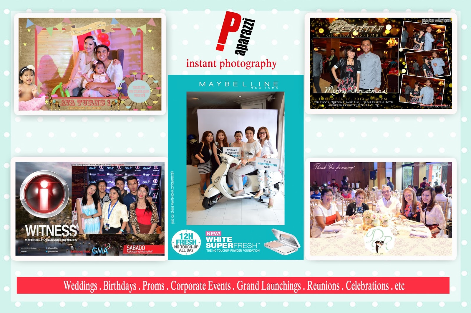 Paparazzi Photoman Walking Photobooth Service: PROMO Photoman Walking ...